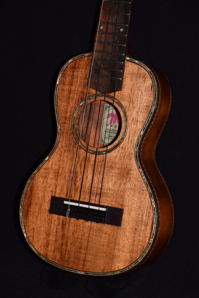 Mele Ukulele Koa Concert with Abalone Shell Inlay Limited Edition ...