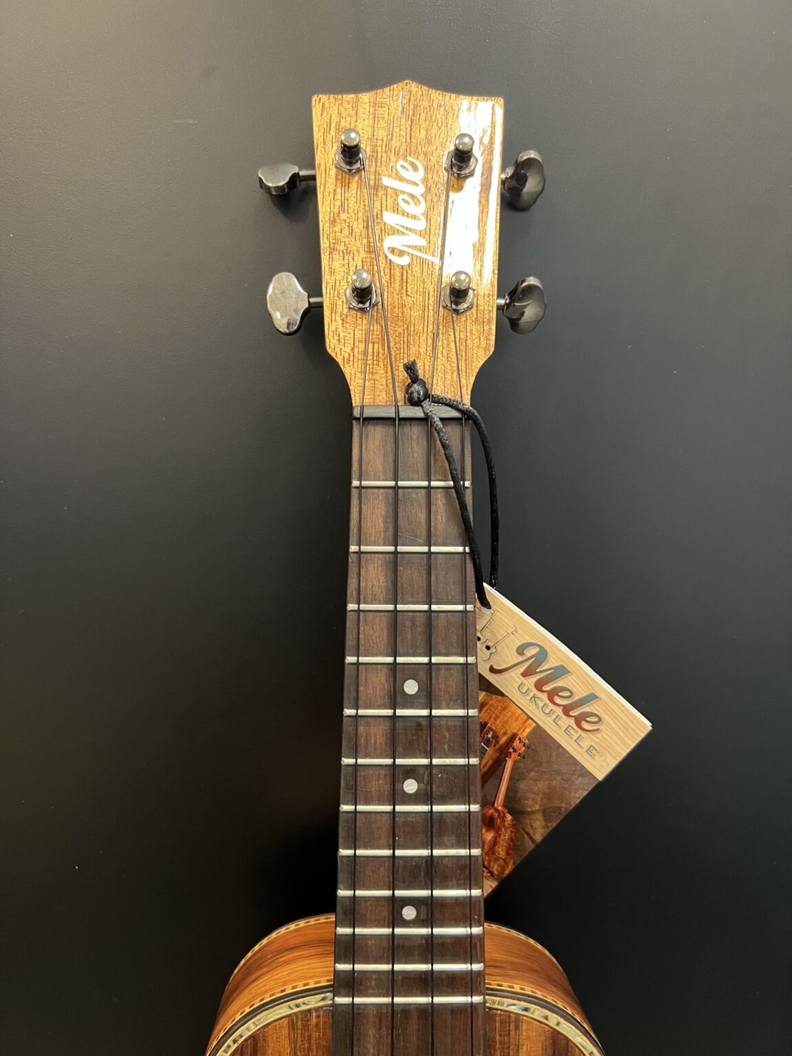 Mele Koa Soprano with Abalone Shell Inlay – Mele Ukulele – The Sweet ...